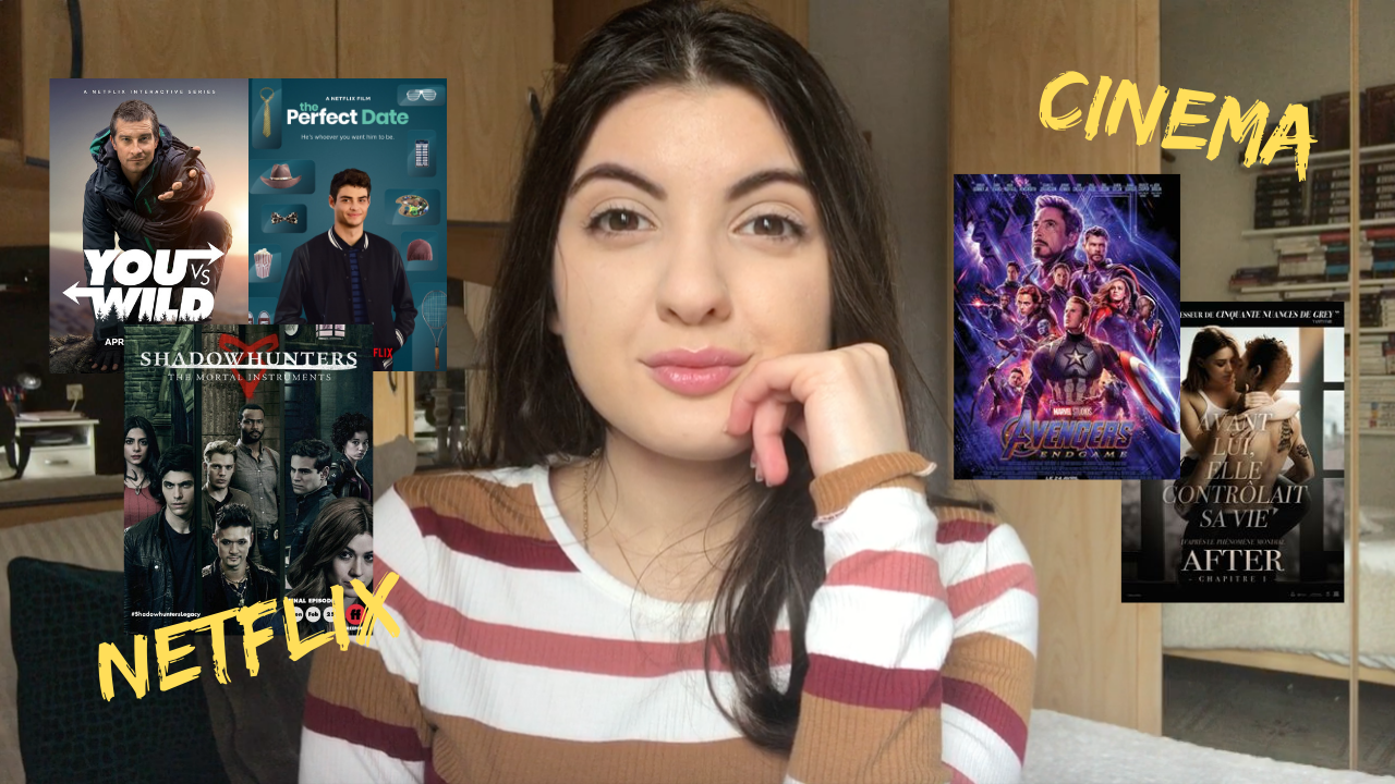 Ce que je regarde sur Netflix + After et Avengers : Endgame. (video ...